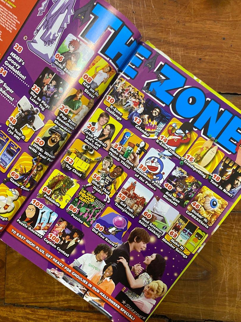 K-Zone Vintage August 2007 Magazine w Foldabots Preloved The Ultimate ...