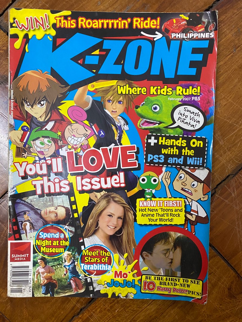 K-Zone Vintage February 2007 Magazine w/o Foldabots - Preloved Ps3 and ...