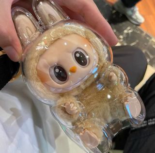 Labubu V1 Clear Case, Hobbies & Toys, Toys & Games on Carousell