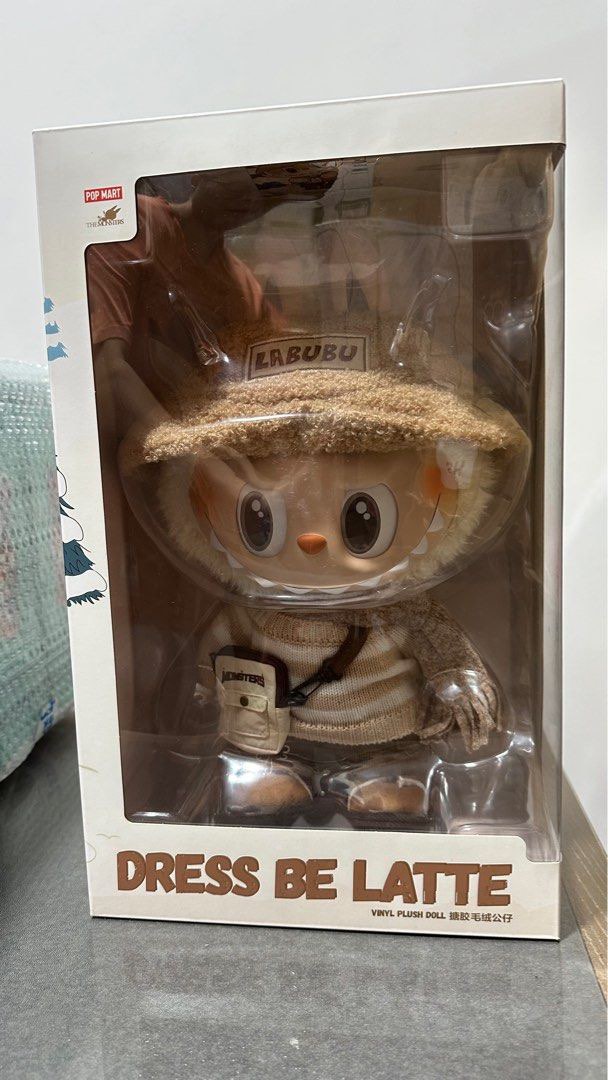 Labubu Dress Be Latte, Hobbies & Toys, Memorabilia & Collectibles, Fan ...