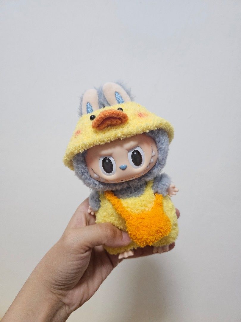 Labubu duck outfit, Hobbies & Toys, Stationery & Craft, Handmade Craft ...