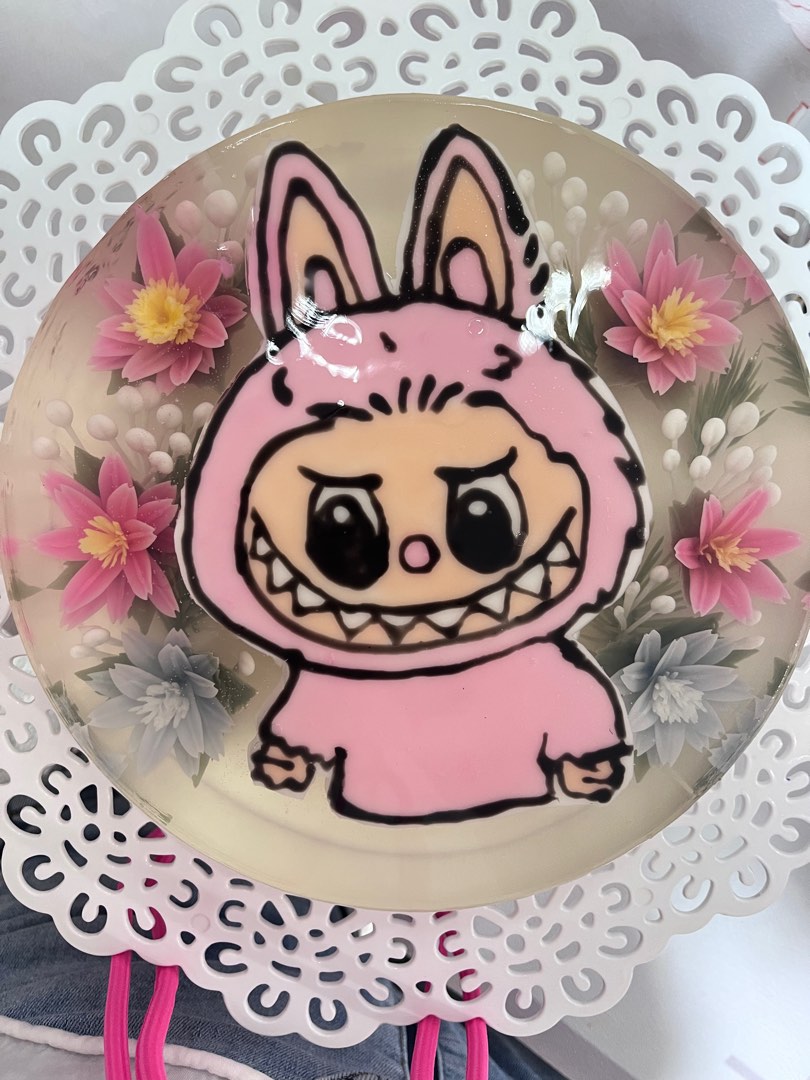 Labubu jelly cake, Food & Drinks, Homemade Bakes on Carousell