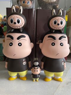 Crayon-Shin Chan X The Monsters LABUBU, Hobbies & Toys, Toys & Games on ...