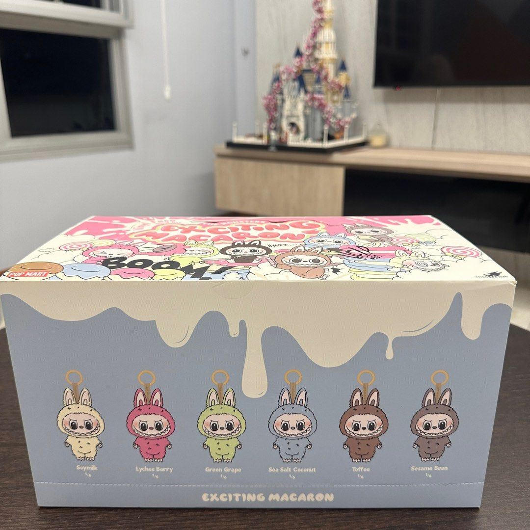 Labubu The Monster V1 Exciting Macaron full set, Hobbies & Toys, Toys ...