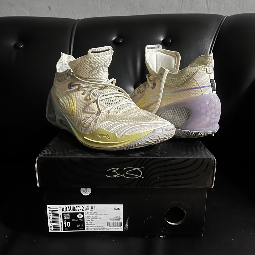 LI-NING WADE 808 3 ULTRA V2 EGG SHELL, Men's Fashion, Footwear ...