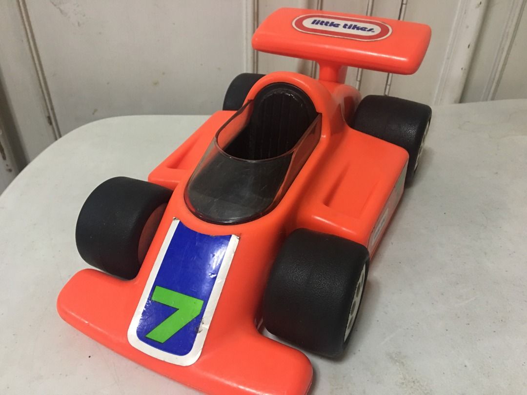 Little Tikes Vintage Orange Race Car Formula 1 Toy, Hobbies & Toys ...