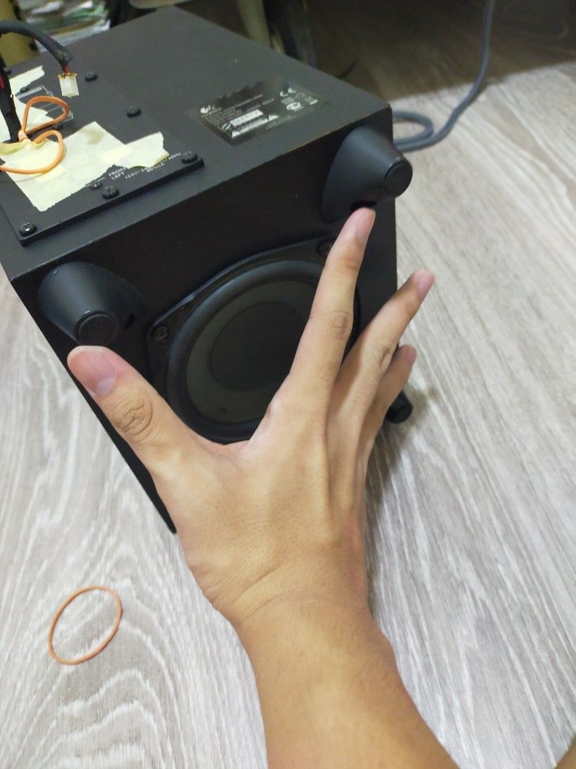 Logitech Subwoofer Passive 4inch 20watts, Audio, Soundbars, Speakers ...