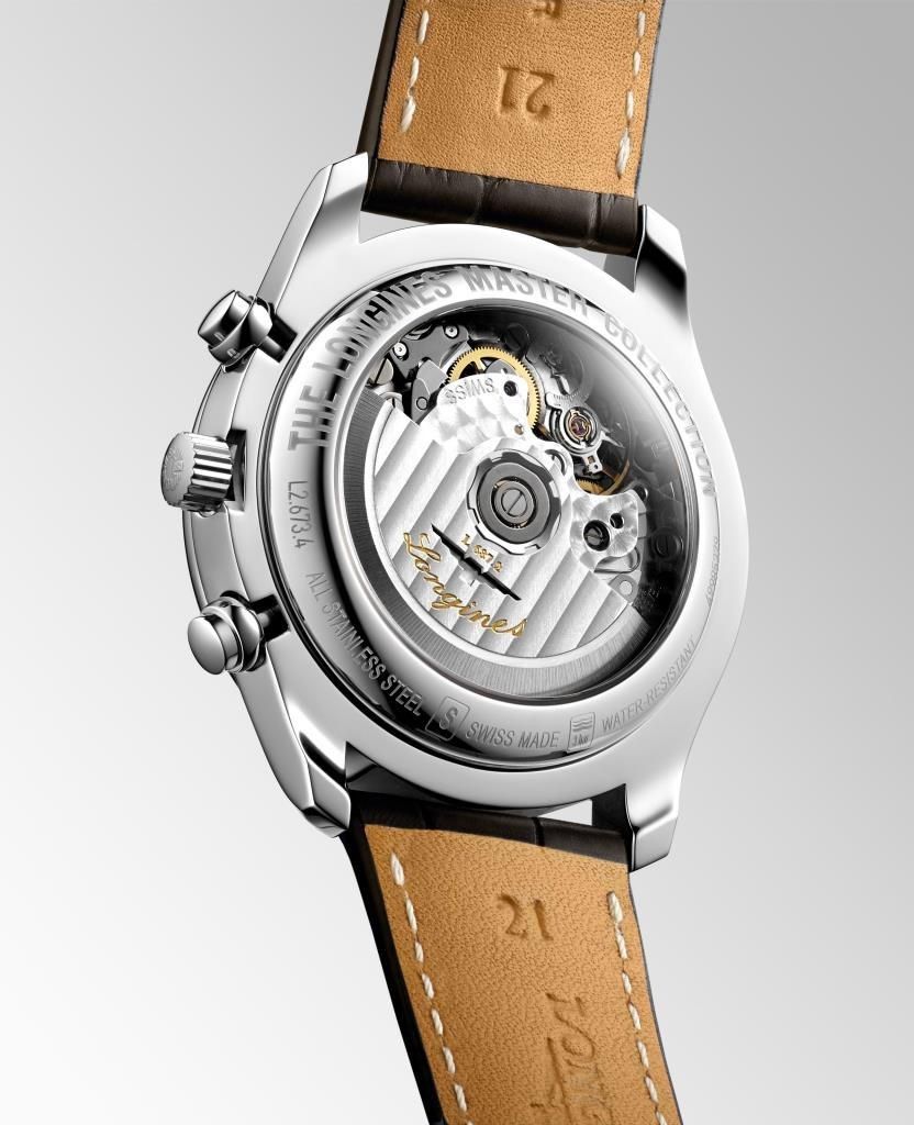 Longines Master Collection Moonphase Triple Date Chronograph 42, Fesyen ...