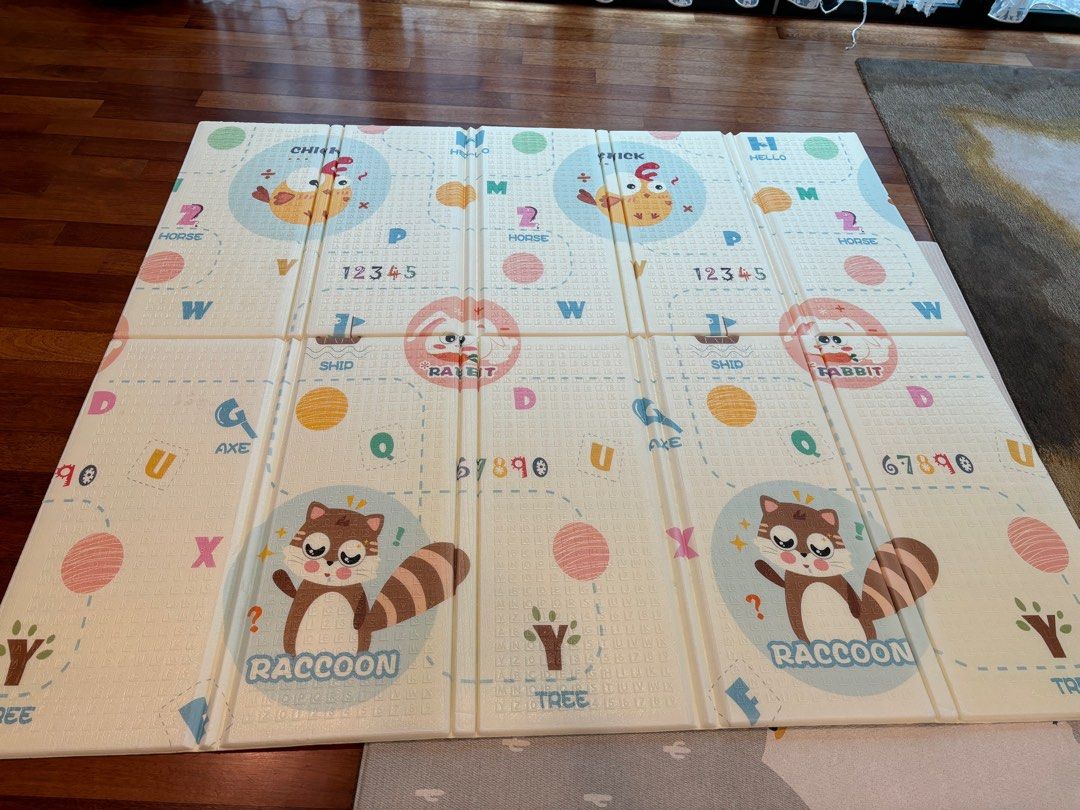 Mamachoo Playmat 2cm Baby Foldable Playing Crawling Floor Mat Thick ...