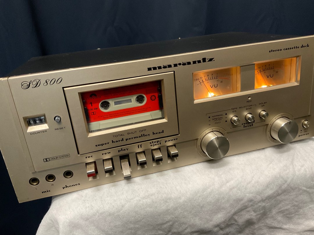 Marantz Cassette player SD800, Audio, Soundbars, Speakers & Amplifiers ...