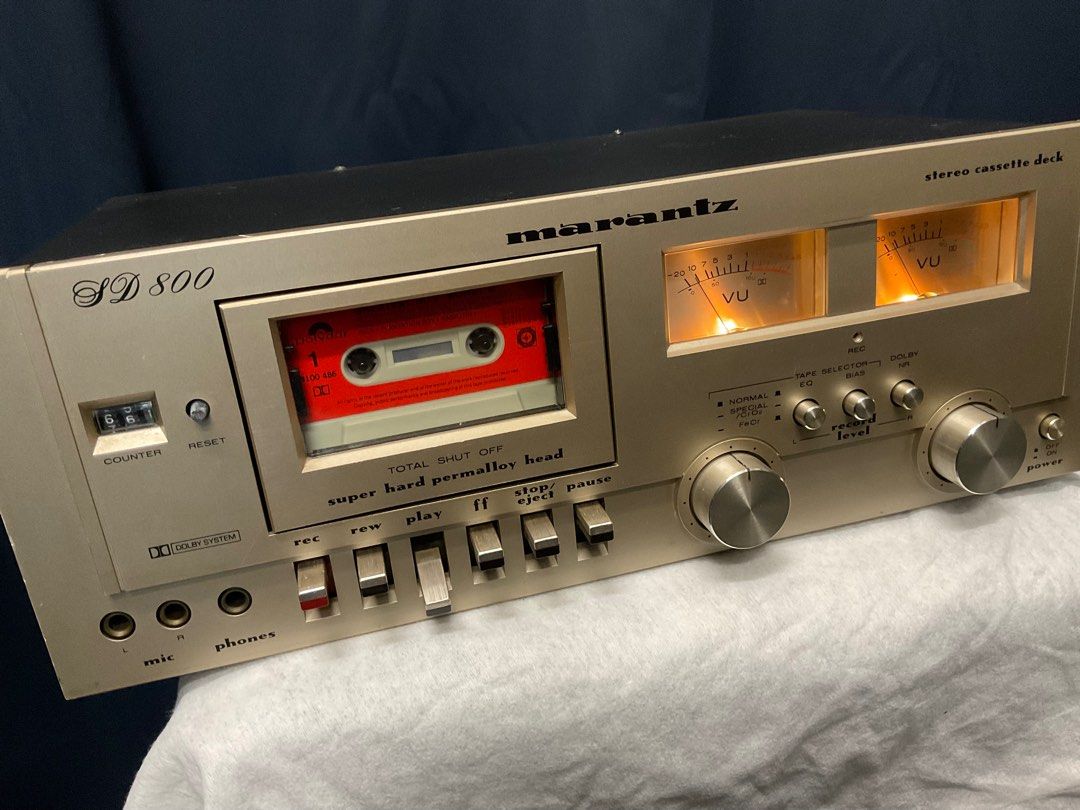 Marantz Cassette player SD800, Audio, Soundbars, Speakers & Amplifiers on Carousell