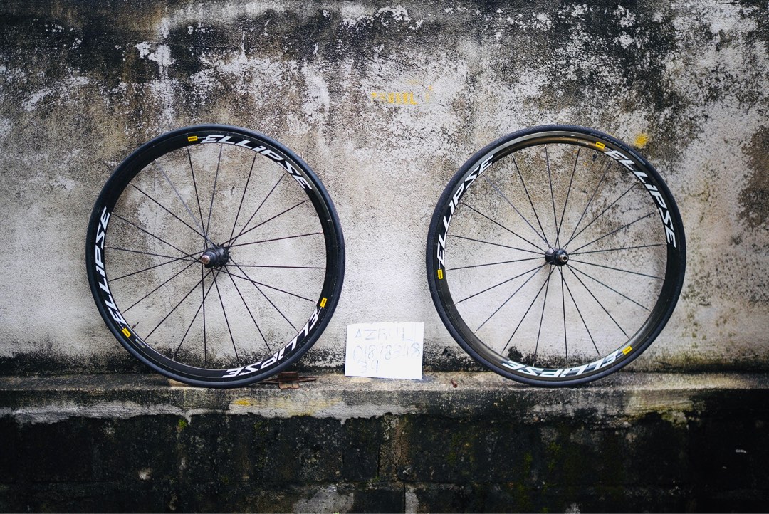 Mavic Ellipse Wheelset Fixedgear, Sports Equipment, Bicycles & Parts ...