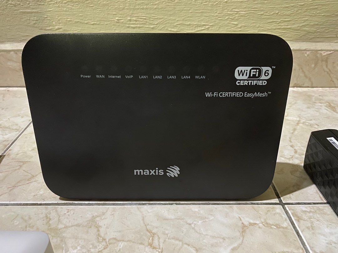 Maxis Fibre Modem Router With Wifi 6 Computers And Tech Parts