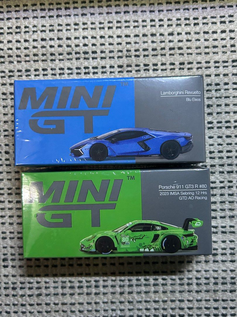 Mini GT Lamborghini & Porsche, Hobbies & Toys, Toys & Games on Carousell