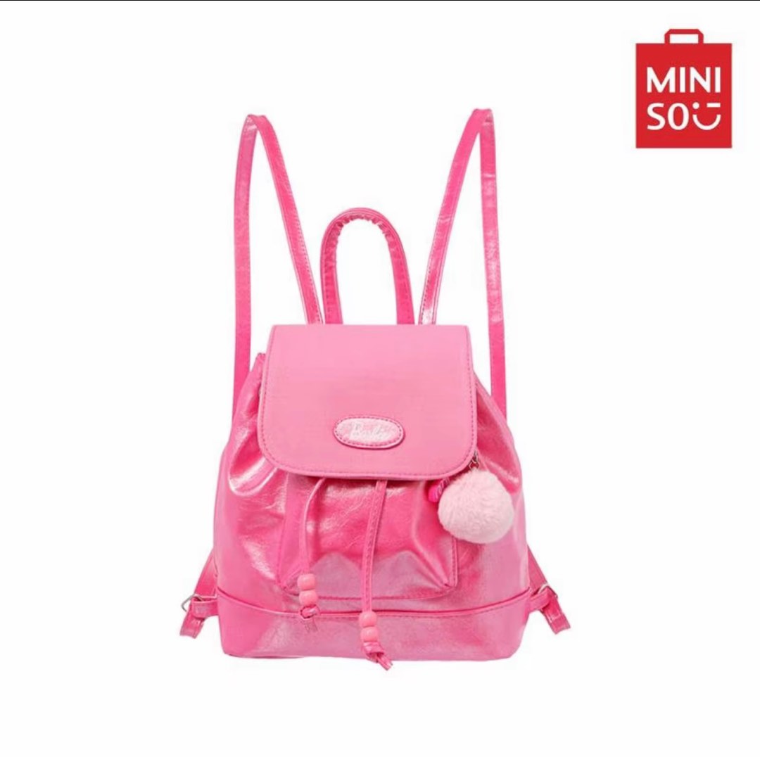 MINISO x BARBIE BACKPAC, Women's Fashion, Bags & Wallets, Backpacks on ...