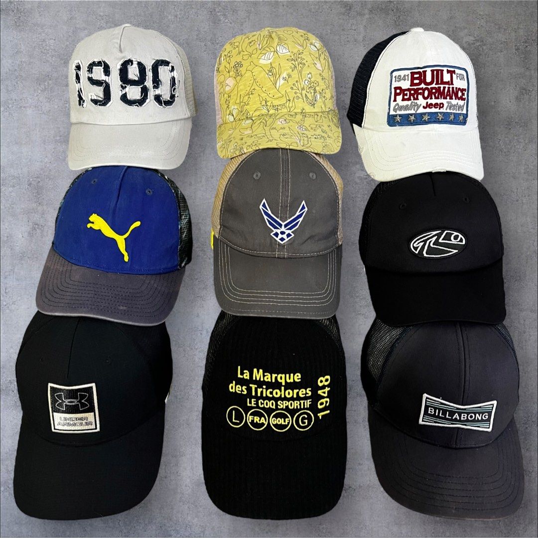 Mix branded trucker cap ; mula rm10 dan ke atas, Men's Fashion, Watches ...