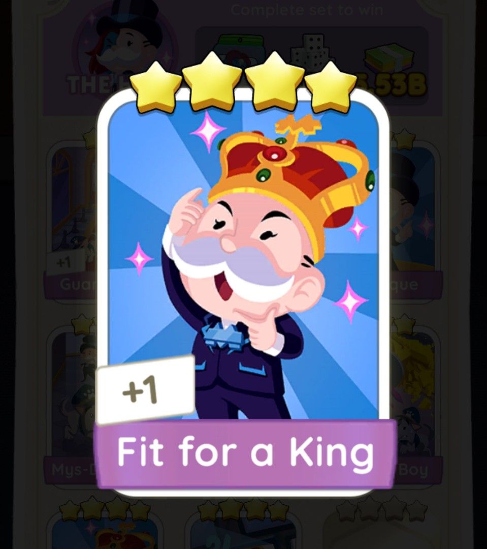 Monopoly GO Fit for a King, Video Gaming, Gaming Accessories, In-Game ...