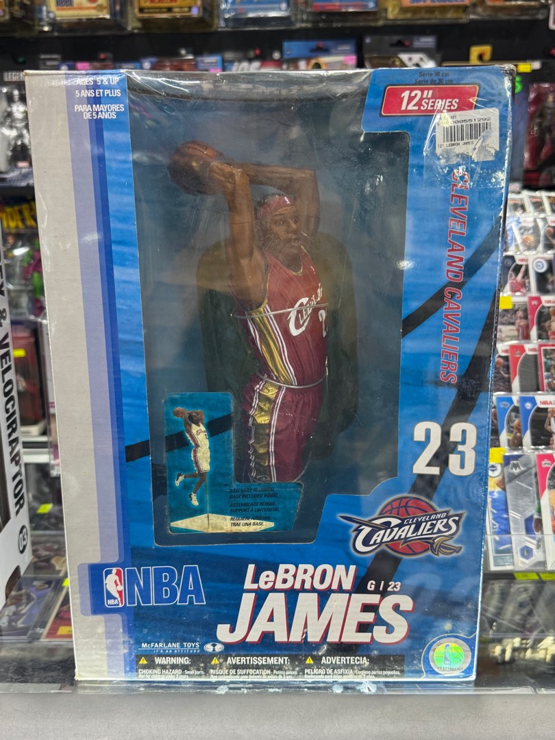 NBA McFarlane Lebron James 12" Figure, Hobbies & Toys, Toys & Games on ...