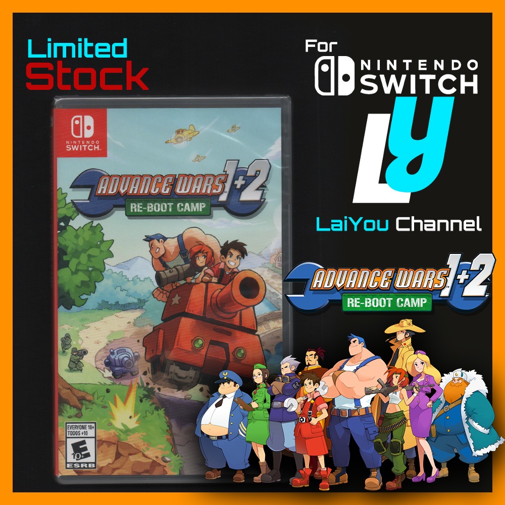 Nintendo Switch Game - Advance Wars 1+2 (US Version 100%) - NSW Game ...