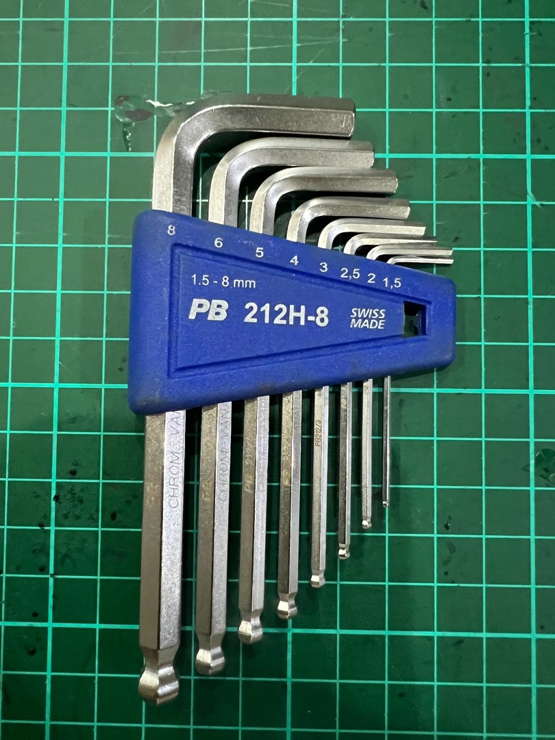 NOS PB Swiss Key Hexagon L Wrench Set, Furniture & Home Living, Home Improvement & Organisation ...