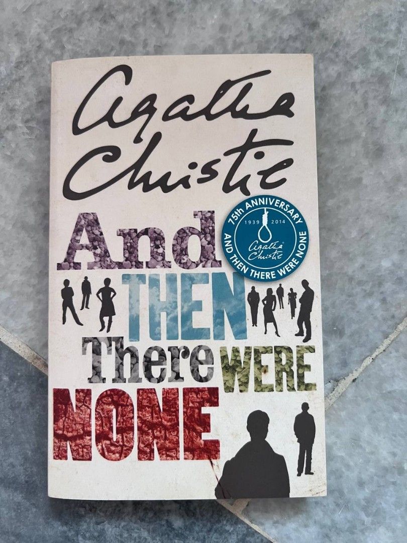 Novel, AND THEN THERE WERE NONE by Agatha Christie, Hobbies & Toys ...