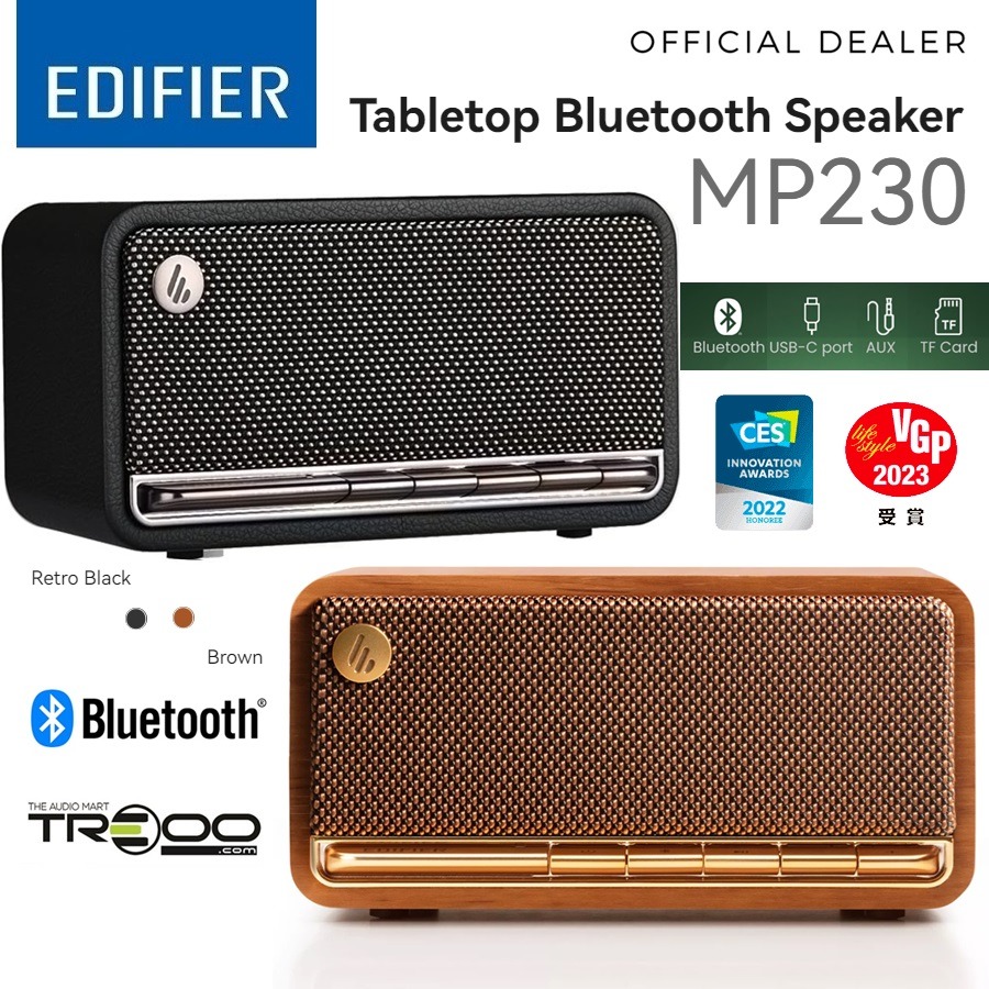 [Official]($4 Cashback) Edifier MP230 Wireless Bluetooth Portable ...