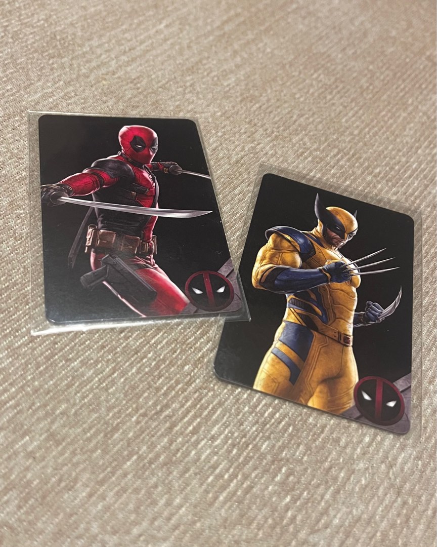 Official Deadpool and Wolverine Photocards, Hobbies & Toys, Memorabilia ...