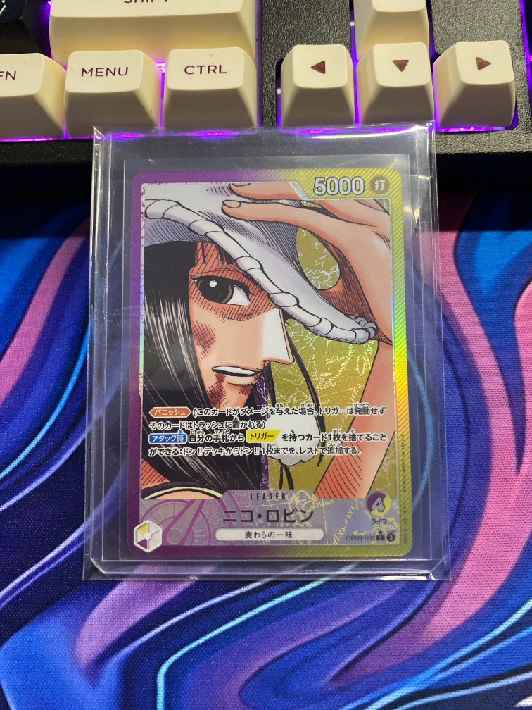 One Piece Trading Card Nico Robin OP09-062, Hobbies & Toys, Toys & Games on Carousell