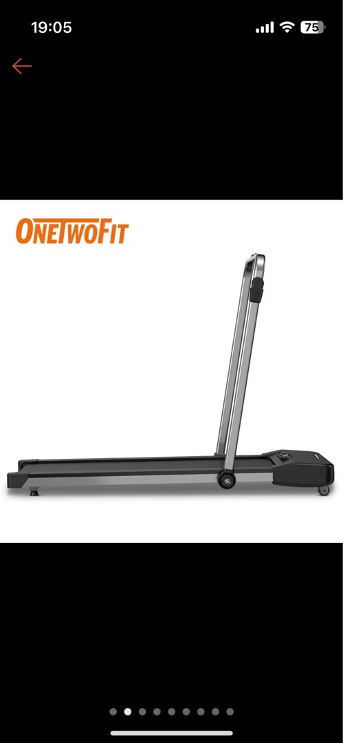 OneTwoFit 2.5 HP Walking Pad 12KM/Hr, Sports Equipment, Exercise & Fitness, Cardio & Fitness ...