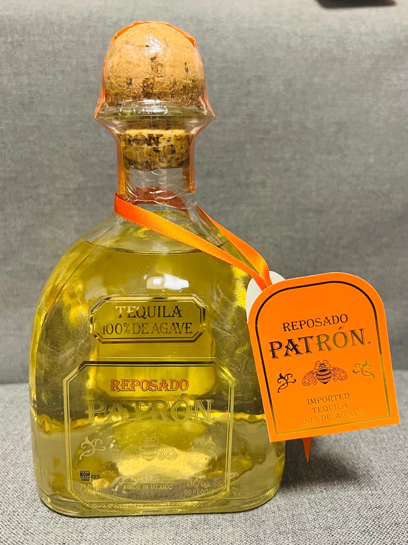 Patron Reposado 750ml 全新未開冇盒, 嘢食 & 嘢飲, 酒精飲料 - Carousell