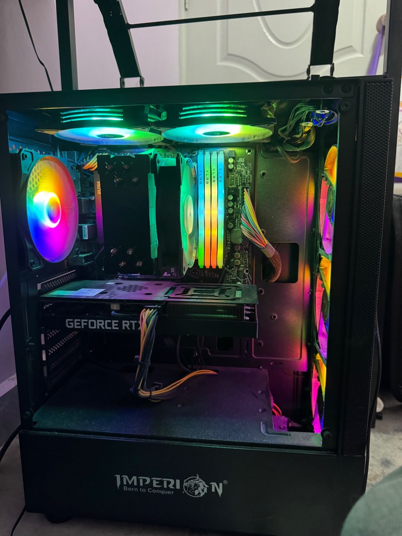 PC Gaming Ryzen 7 5700X RTX 3050 64GB Ram, Computers & Tech, Desktops on Carousell