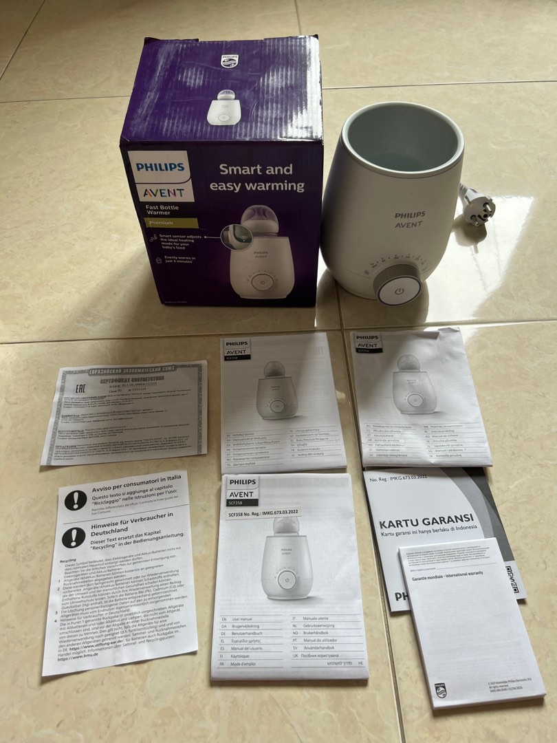 Philips Avent | Penghangat ASI | Penghangat Susu / ASI Cepat ...