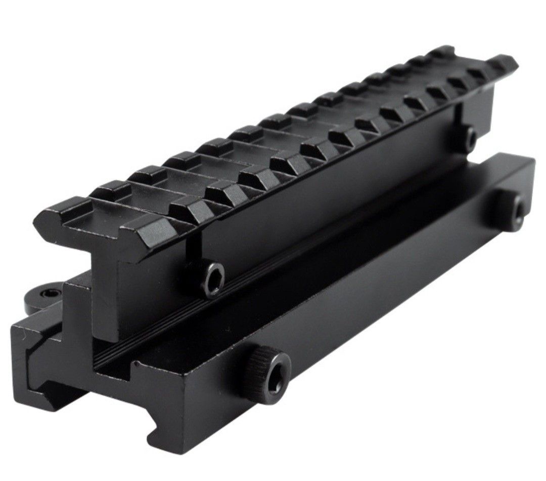 picatinny rail riser, Hobbies & Toys, Toys & Games on Carousell