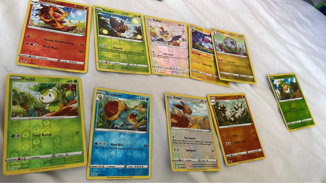Pokemon Common Cards with Extras from Happy Meal, Hobbies & Toys, Toys ...