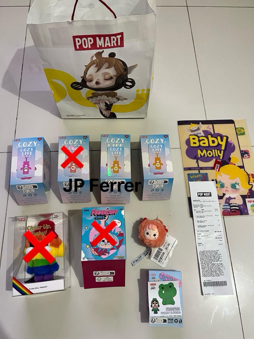 Pop mart Labubu Pronounce Hallobubu PPG Cozy Life Care Bears Cheer Up ...