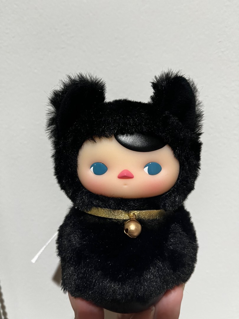 Popmart - roly poly kitty black cat, Toys & Collectibles, Mainan di ...