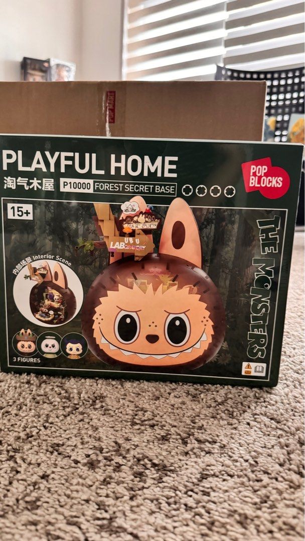 Popmart Labubu Forest secret base playful home, Hobbies & Toys, Toys ...