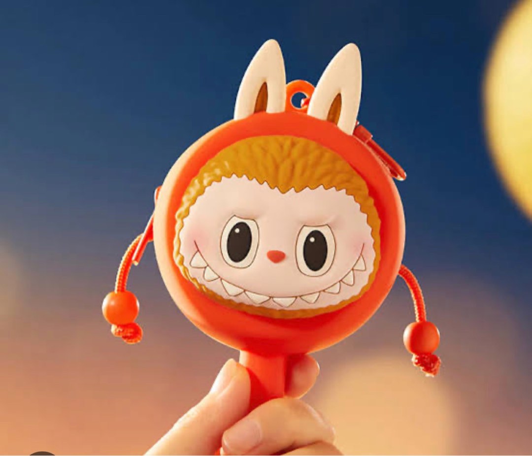 POPMART Labubu Rattle Drum Earphone Case, Hobbies & Toys, Toys & Games ...