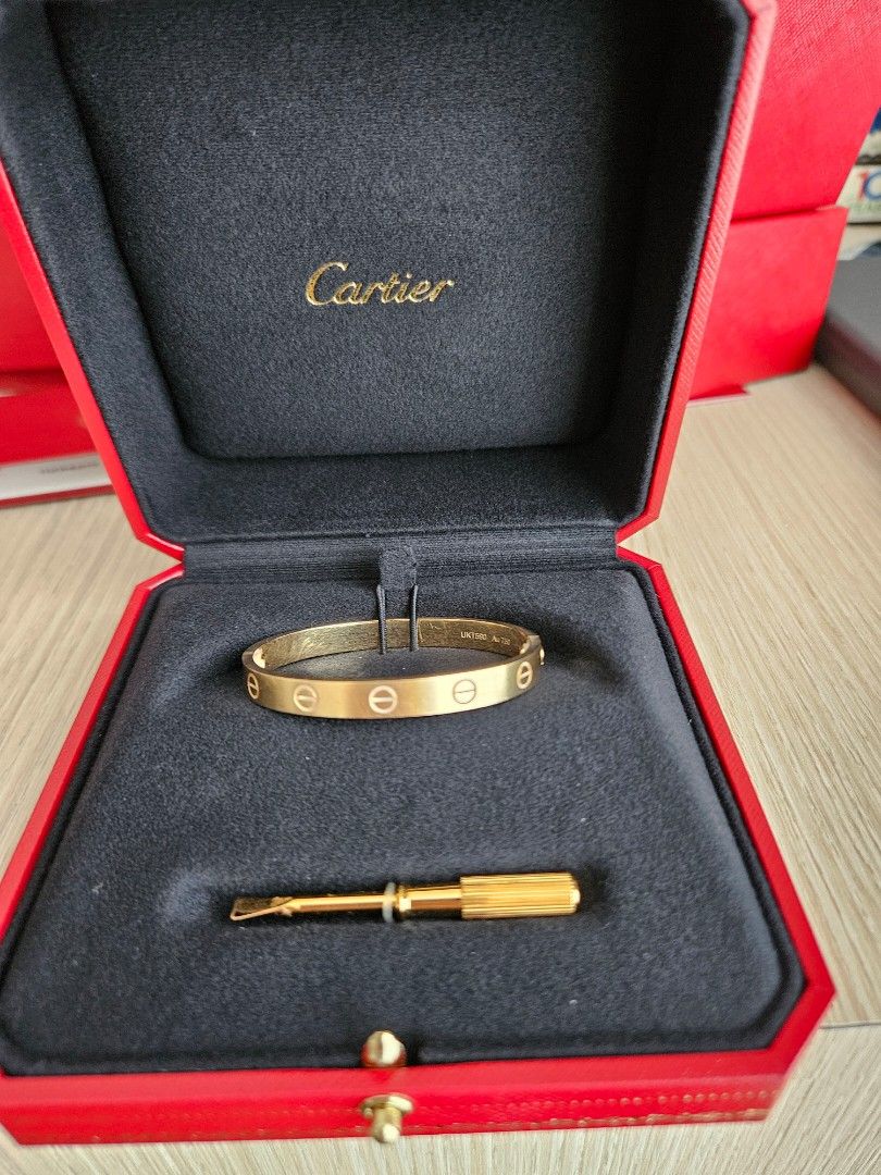 Cartier love bracelet preloved store