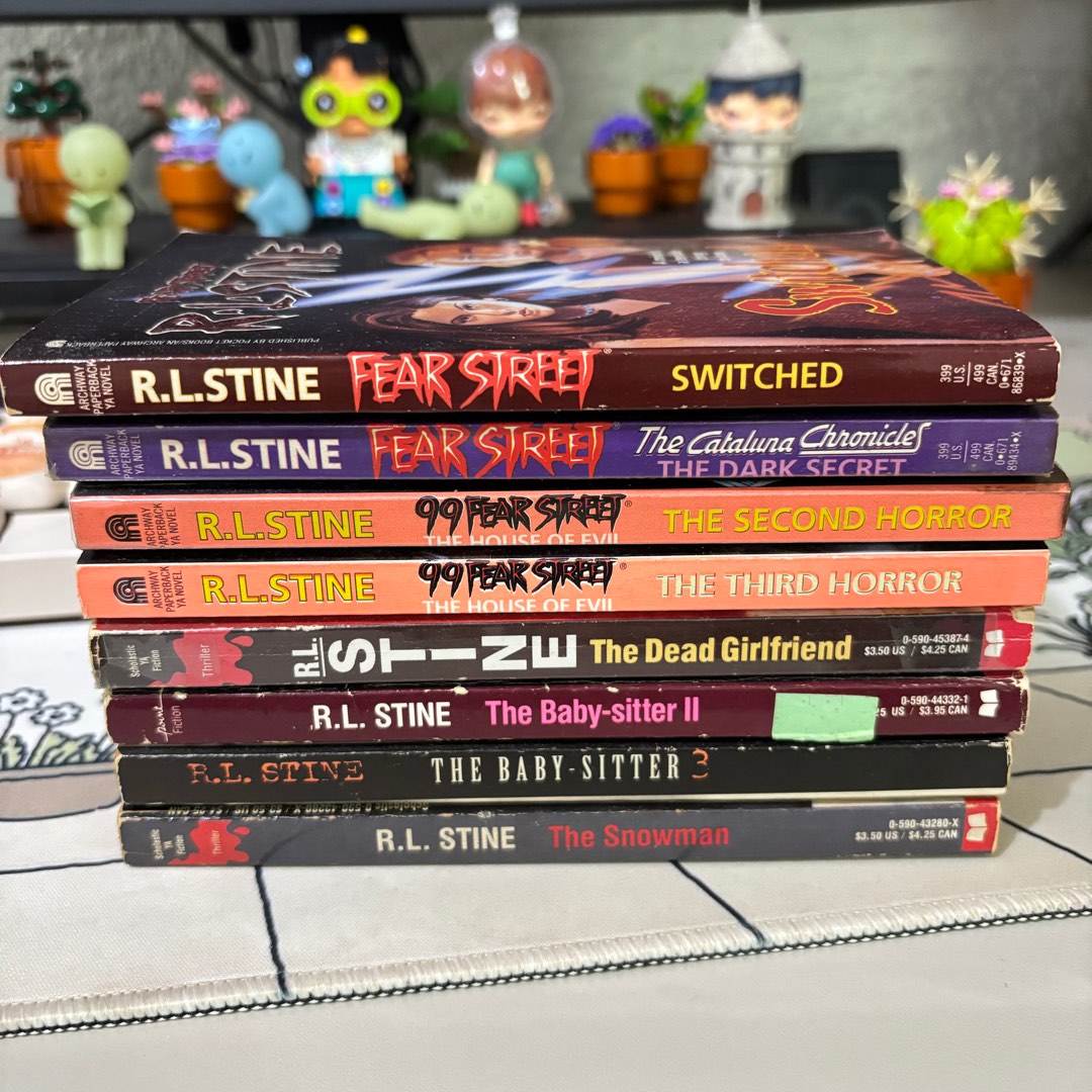 RL Stine Fear Street Bundle, Hobbies & Toys, Books & Magazines, Fiction ...