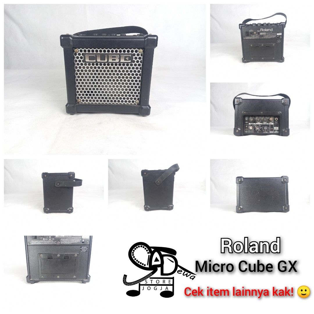 ROLAND MICRO CUBE GX AMPLIFIER AMPLI GITAR GUITAR AMP COMBO, Musik & Media, Alat di Carousell