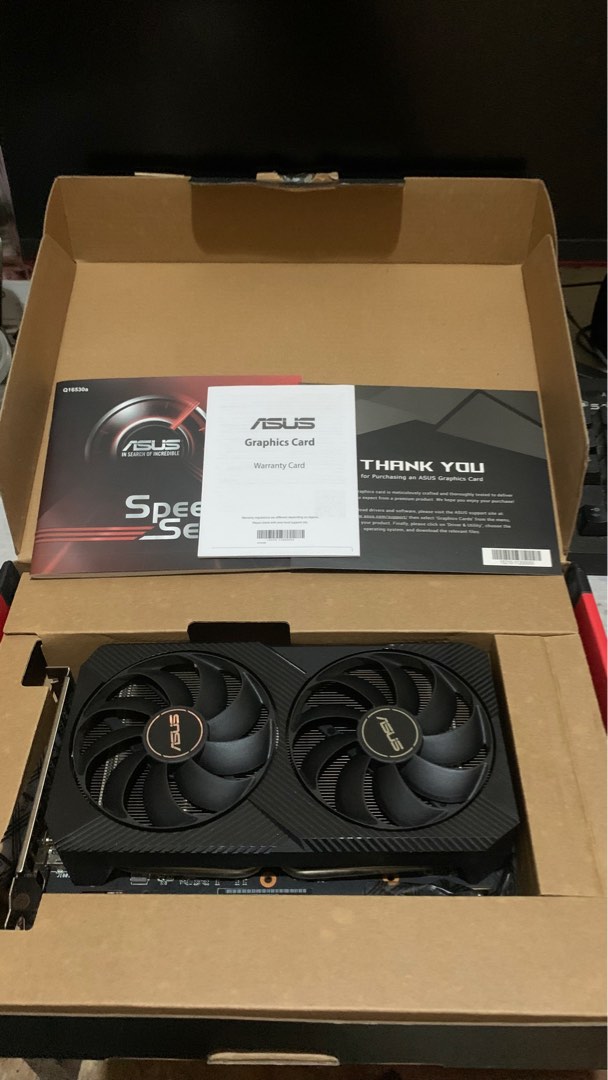 RX 6500 XT ASUS DUAL 4gb GDDR6 OC Edition, Elektronik, Komputer ...