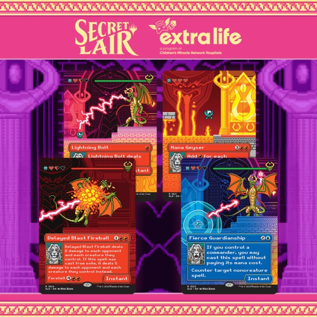 Secret Lair x Extra Life: Pixel Perfect | Extra Life 2024 [Non-Foil ...