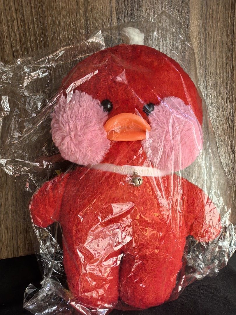 [SET] Cinnamoroll Lalafanfan duck plush toy Sanrio Cafe mimi lala fan ...