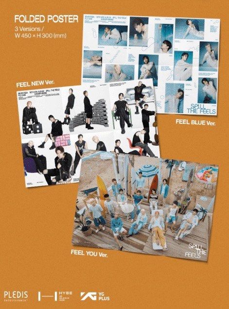 SEVENTEEN SVT 12th mini album Spill the Feels, Hobbies & Toys ...