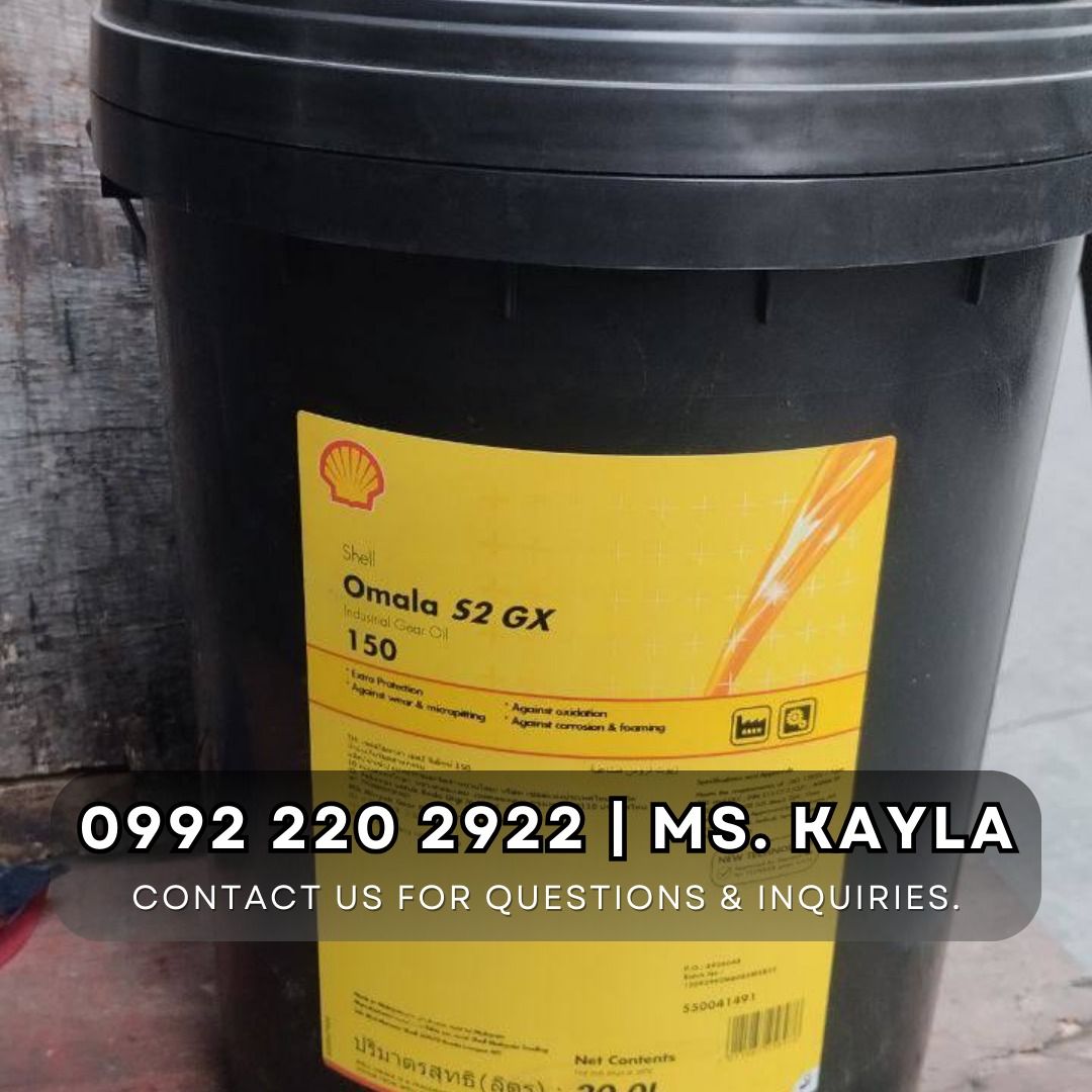 SHELL GEAR OIL (OMALA S2 GX 150), Commercial & Industrial, Construction ...