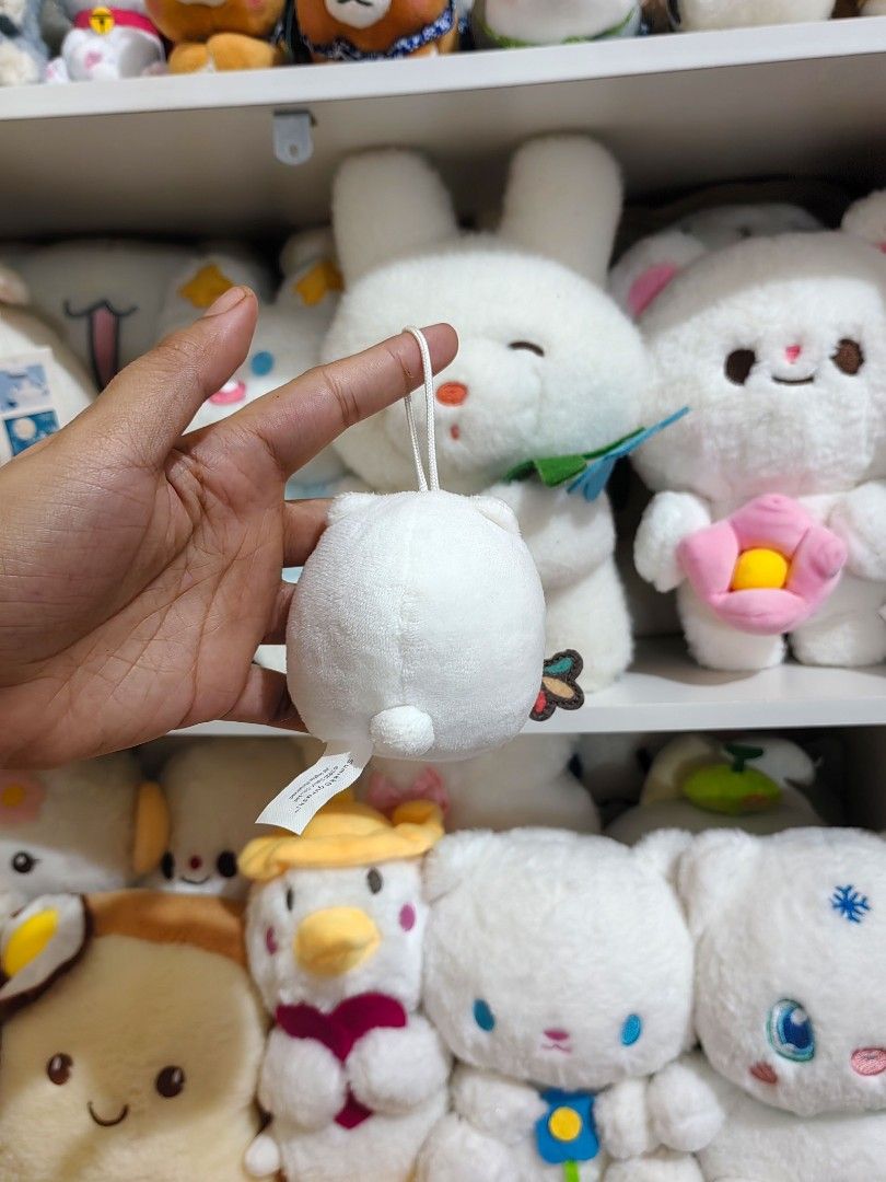 Shirokuma with Pingpong (Sumikko Gurashi) Bag Charm Plushie Stuff Toy ...