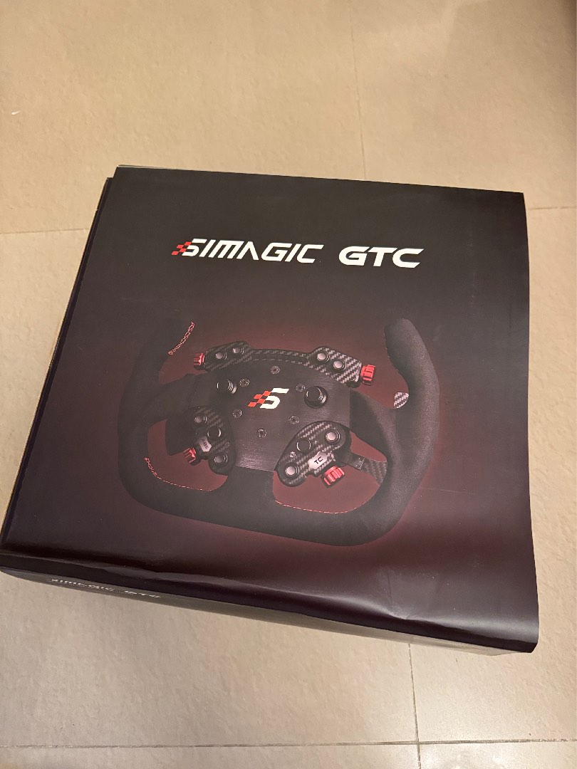 Simagic GTC-C 賽車軚盤 with Clutch wheel, 電子遊戲, 電子遊戲, 其他 - Carousell