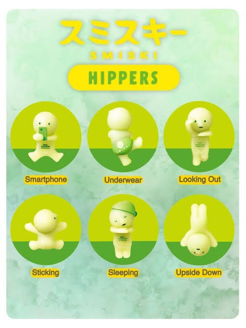 Smiski Hippers (Complete set w/o secret), Hobbies & Toys, Toys & Games ...