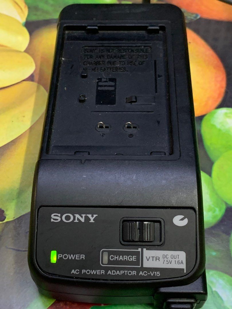 SONY AC-V15 VTR 7.5v 16A AC Power Adapter- original/genuine ...